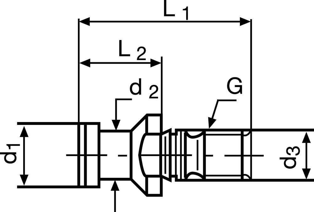 Anzugsbolzen ISO 7388-3AF SK40 ohne Bohrung - G.F. Lotter Shop